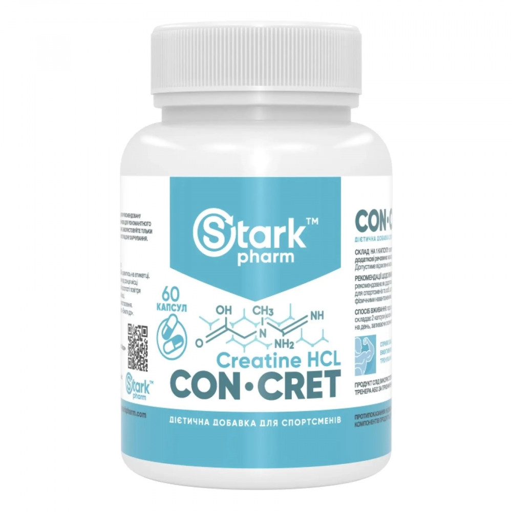 Купить креатин Stark Pharm Con-Cret 750mg - 60caps в ⛺ Terra Incognita ...