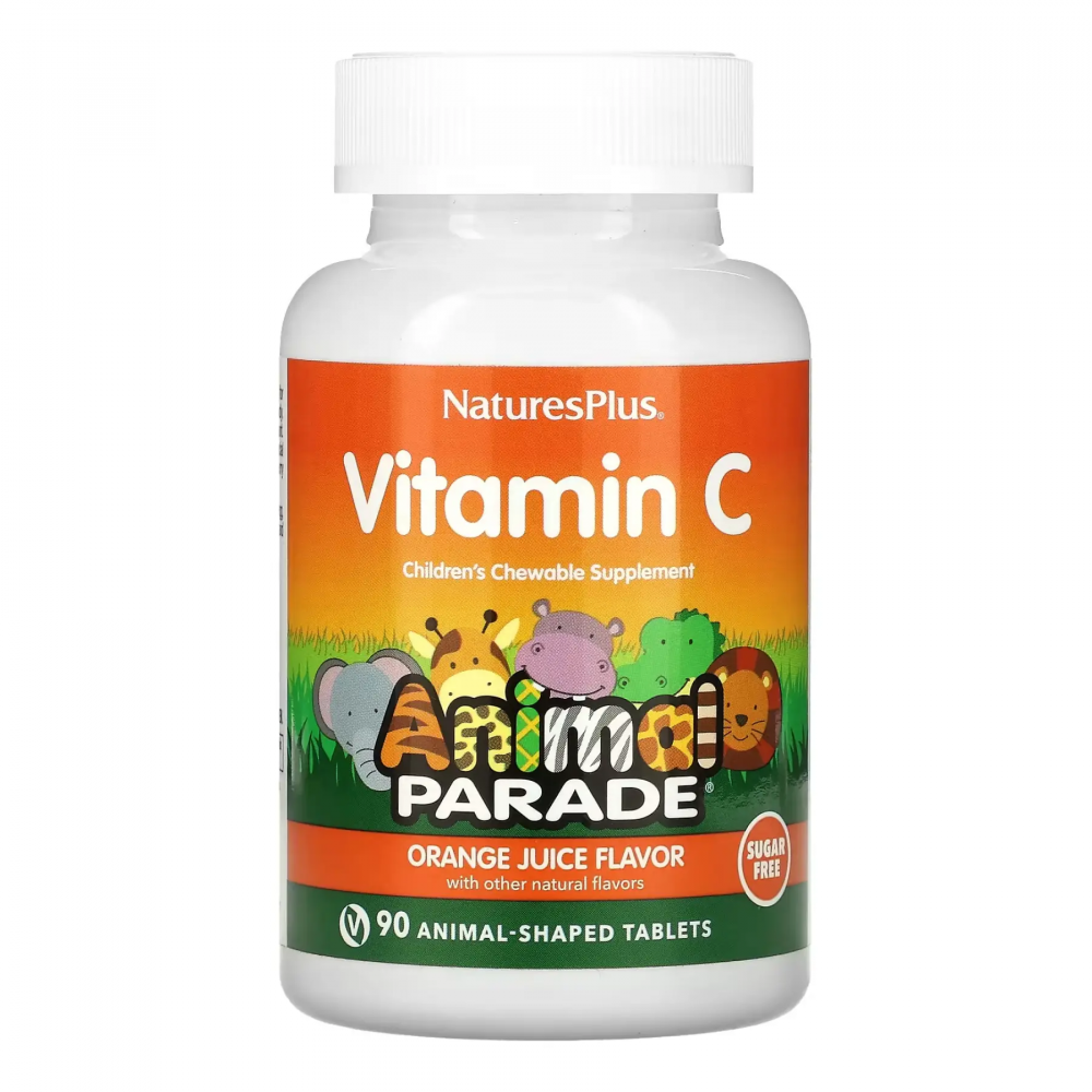 Витамины Nature's Plus Sugarfree Vit C Chewable - 90 tabs купить, арт ...